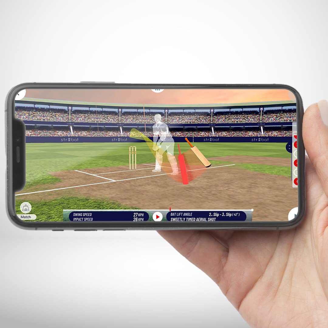 Cricket Bat Sensor - str8bat | Pocket Sized Cricket Bat Sensor