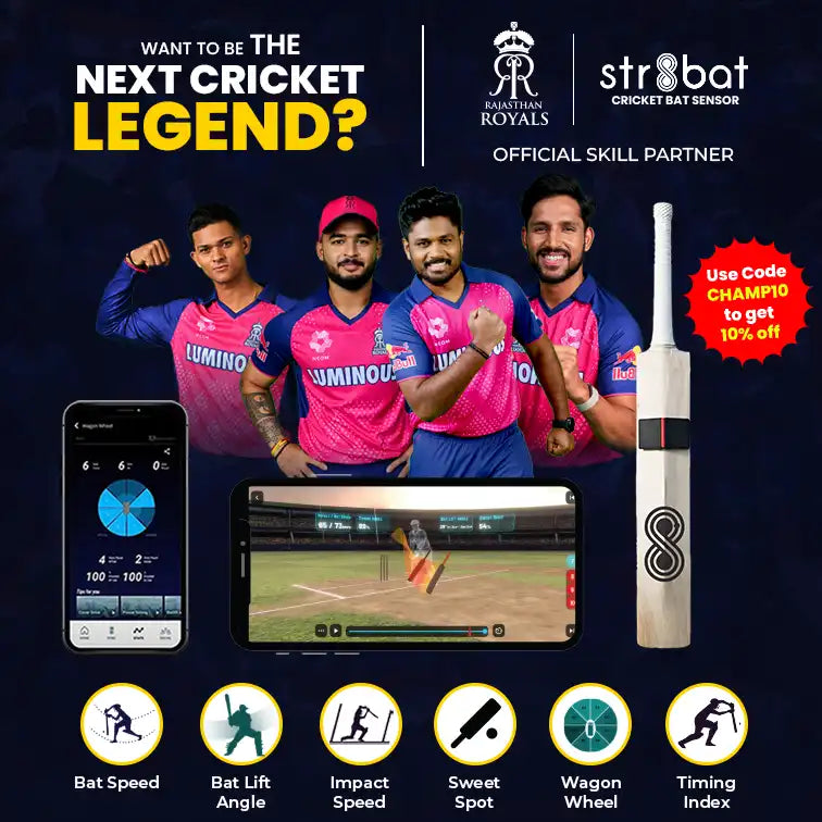 str8bat Cricket Bat Sensor